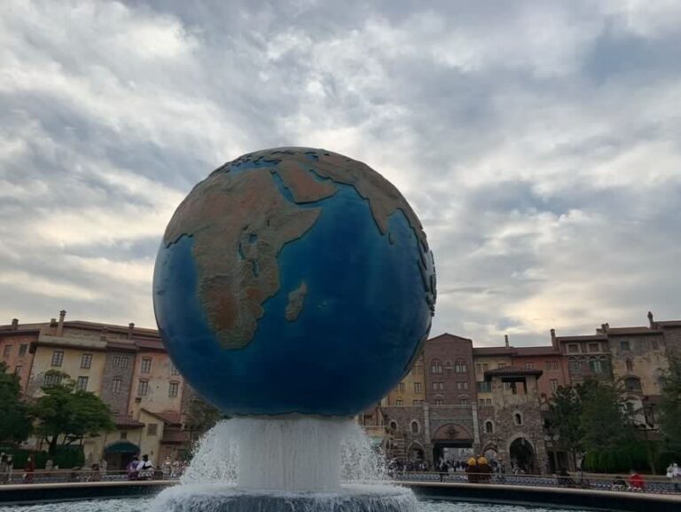 ＃BGS【ディズニーシー・プラザ】なぜシンボルはアクアスフィア（地球儀）なのか？ - Natsu's Diary